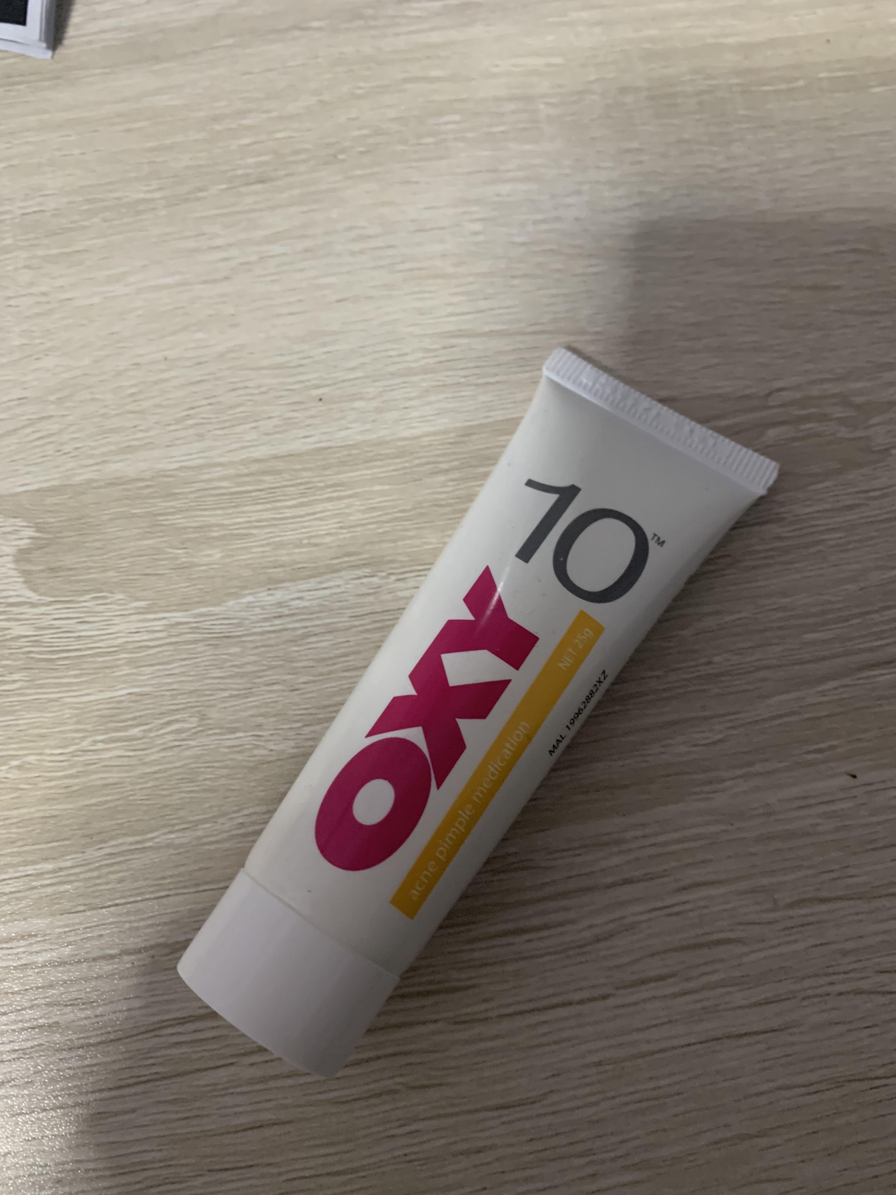 oxy 10 acne cream 25g, Beauty & Personal Care, Face, Face Care on Carousell