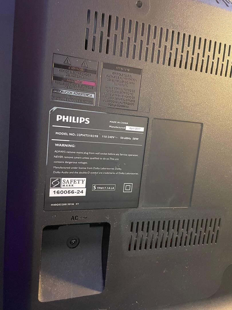 Phillips TV, TV & Home Appliances, TV & Entertainment, TV on Carousell