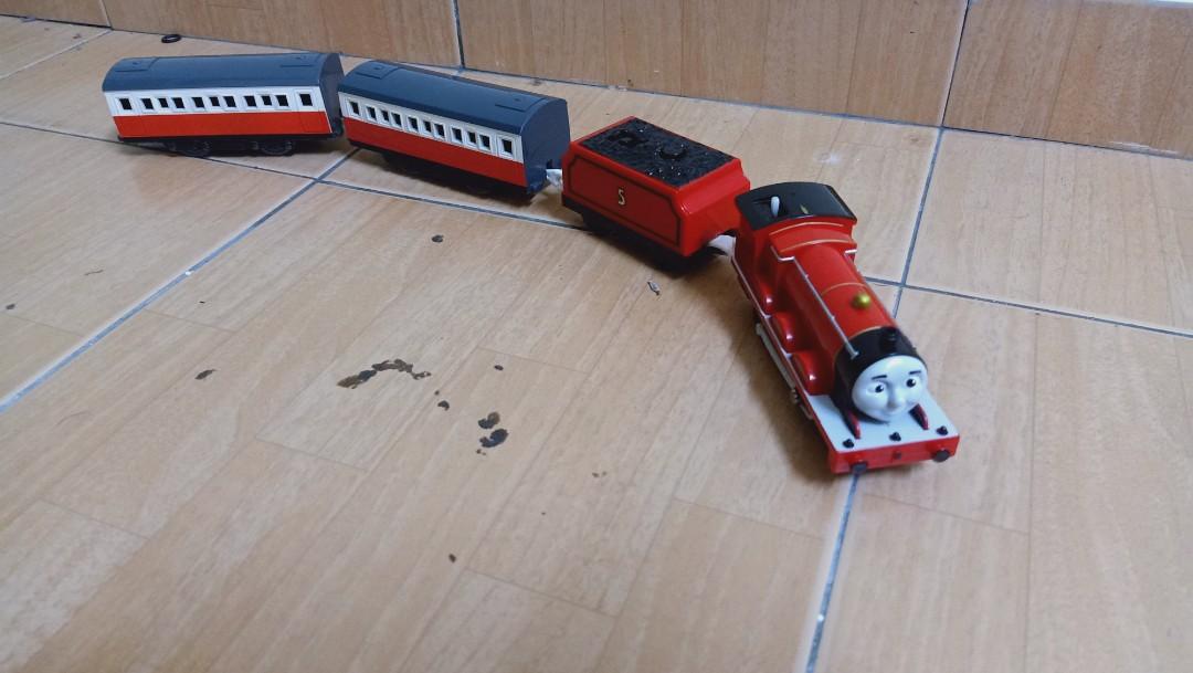 Plarail Thomas and friends Talking and sound James!, Hobbies & Toys ...