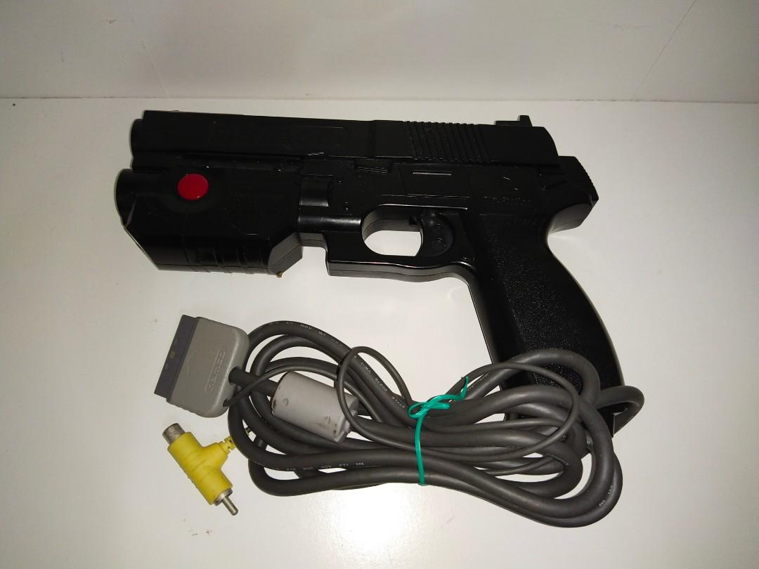 Playstation PS1 Guncon, Video Gaming, Video Games, PlayStation on Carousell