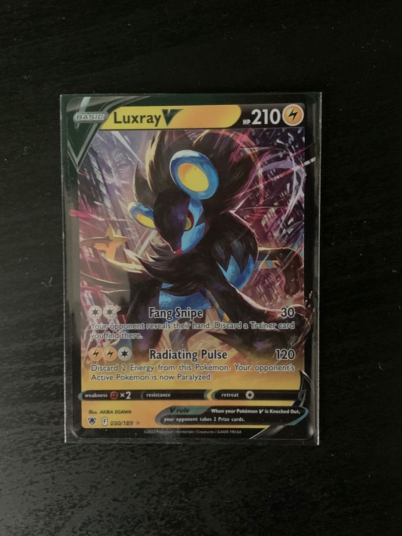 Luxray V #50 - Astral Radiance, Hobbies & Toys, Toys & Games on Carousell
