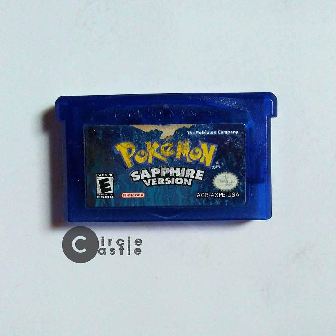 Pokemon Sapphire for Gameboy Advance GBA, Video Gaming, Video Games ...