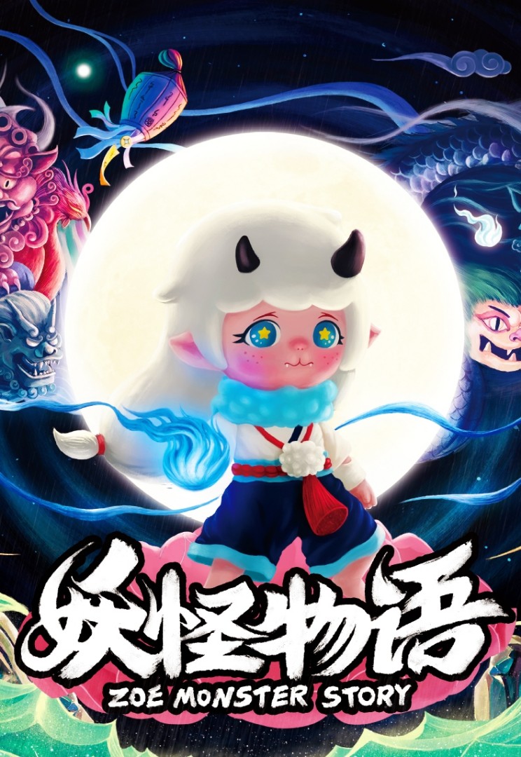 Preorder(Confirmed Design) - Pop Mart Popmart Zoe Monster Story (Flower ...