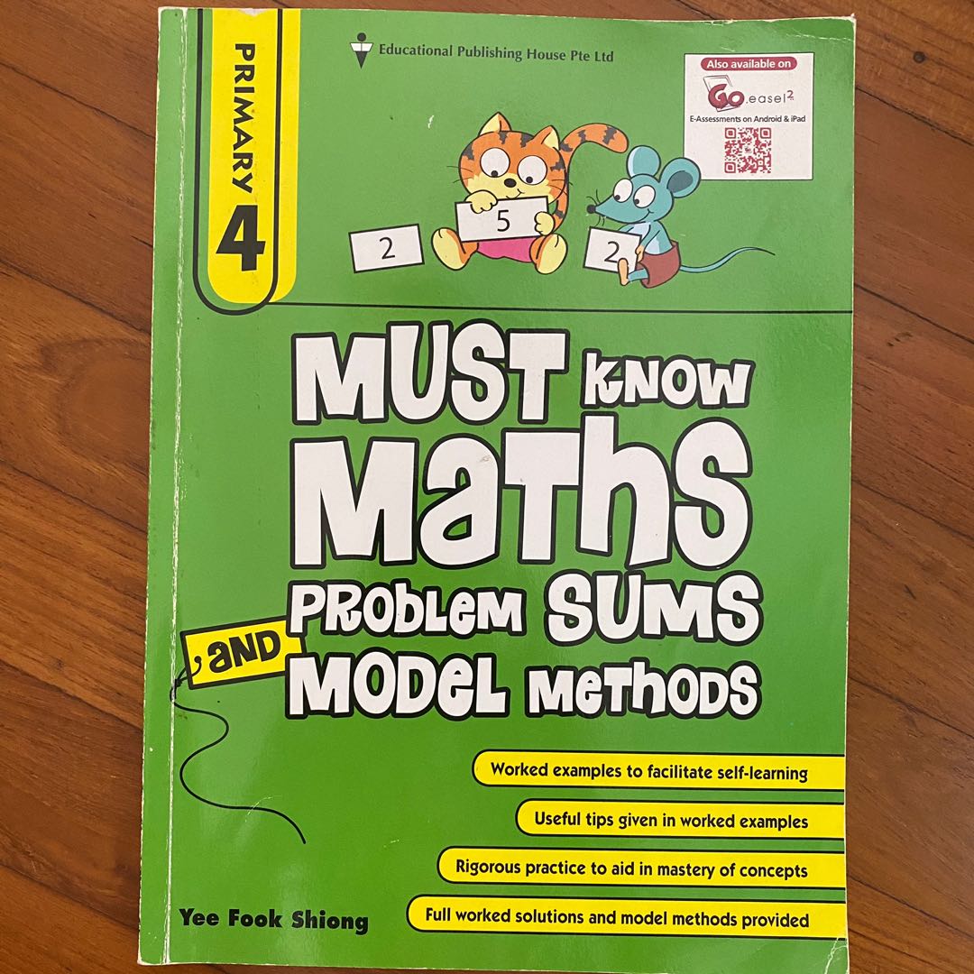 Primary 4 Math Assessment Book, Hobbies & Toys, Books & Magazines ...