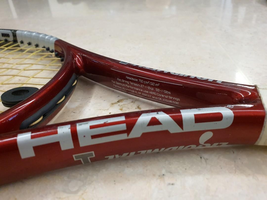 PRINCE Liquid Metal tennis racket, Sports Equipment, Sports & Games ...