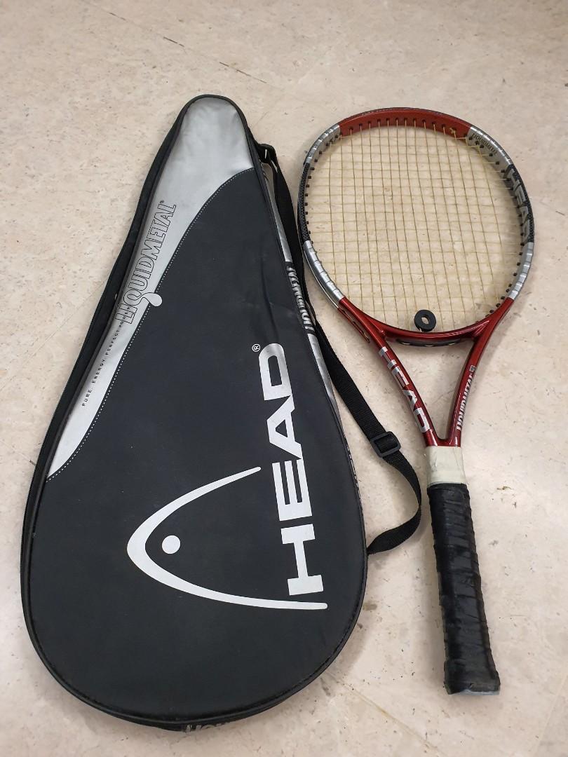 PRINCE Liquid Metal tennis racket, Sports Equipment, Sports & Games ...