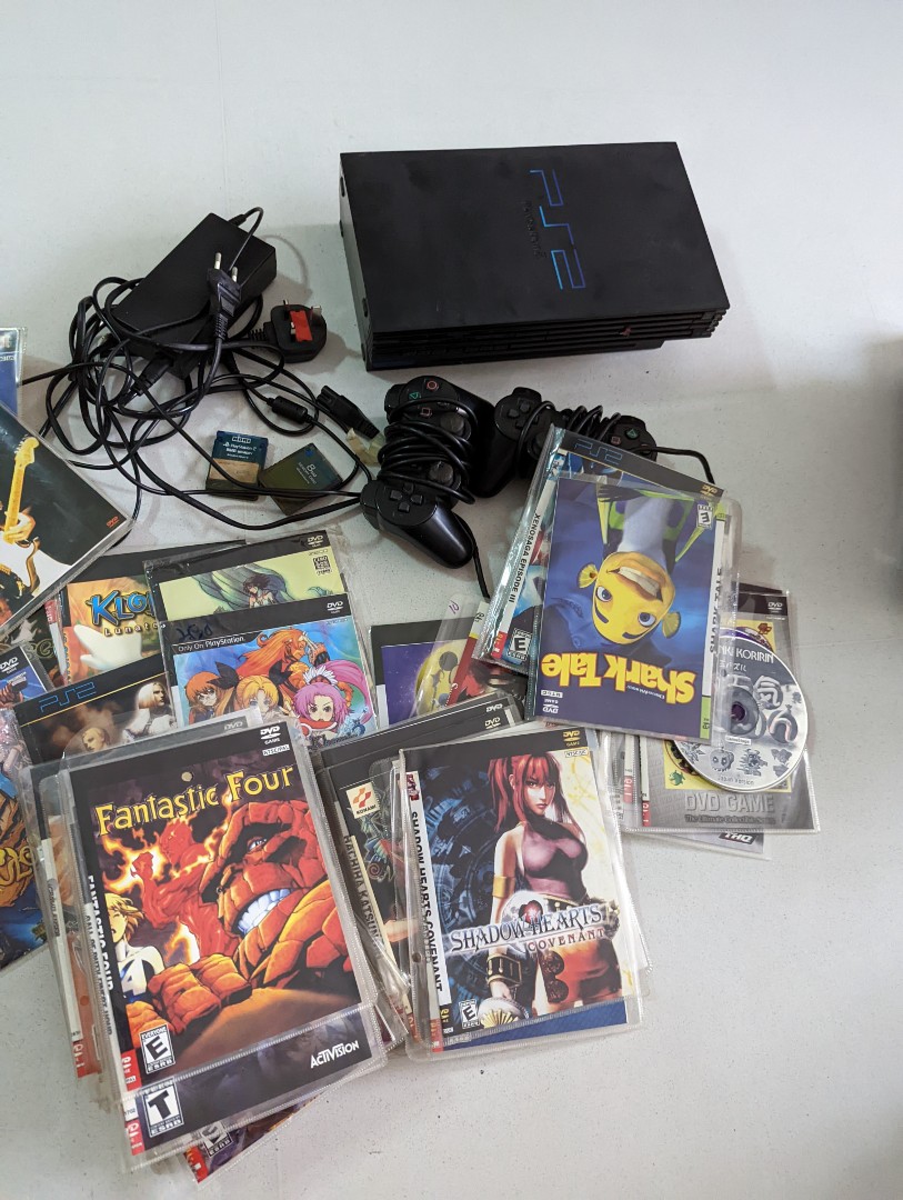 Ps2 playstation 2 modded with 70-100 games 30006, Video Gaming, Video ...