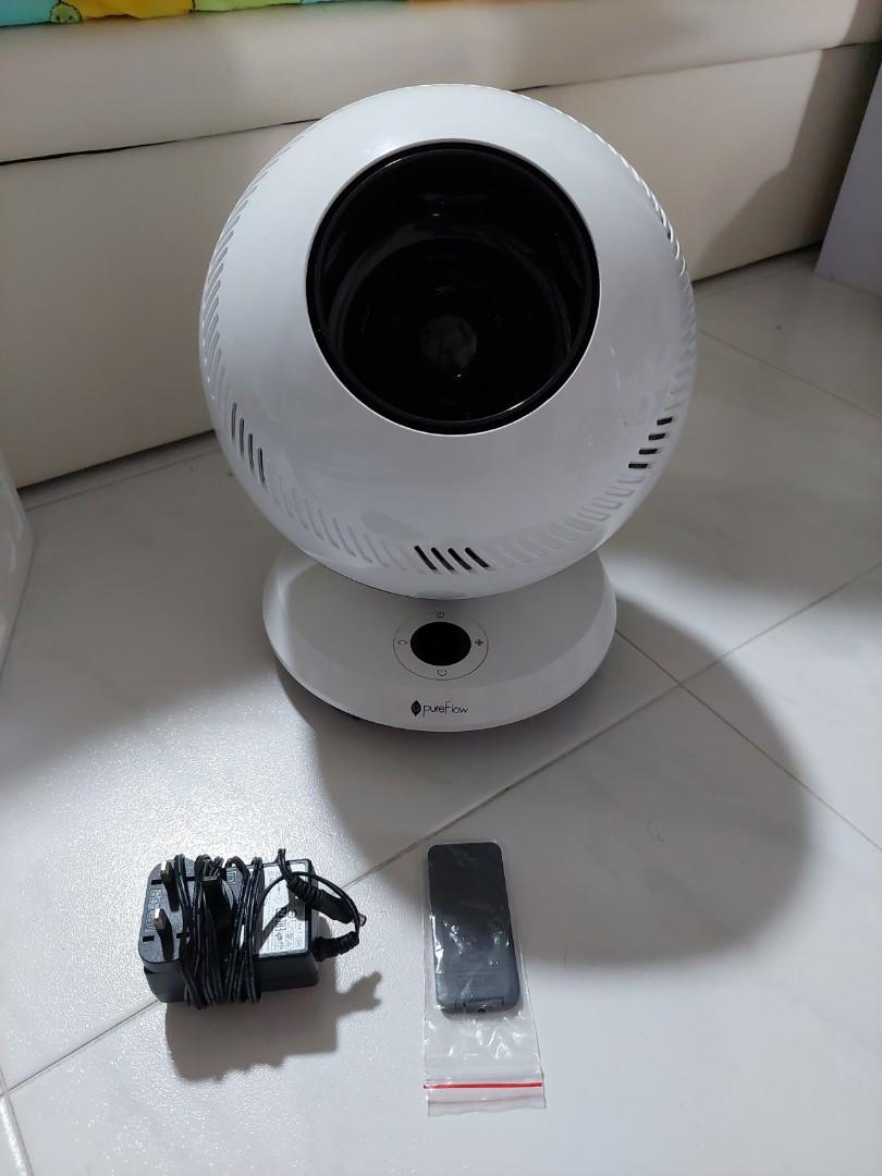 Pure flow bladeless rotating fan, Furniture & Home Living, Lighting ...