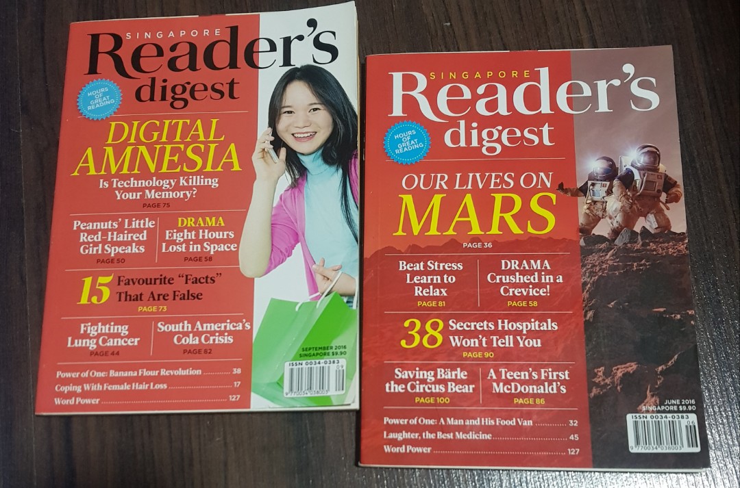 Reader's Digest, Hobbies & Toys, Books & Magazines, Magazines on Carousell