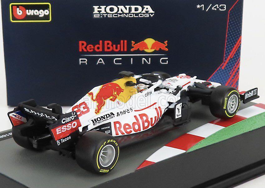Red Bull 2021 Turkish Turkey GP Special Livery RB16B Bburago Diecast 1: ...