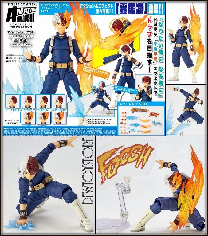 Revoltech Amazing Yamaguchi Shoto Todoroki MHA My Hero Academia ...