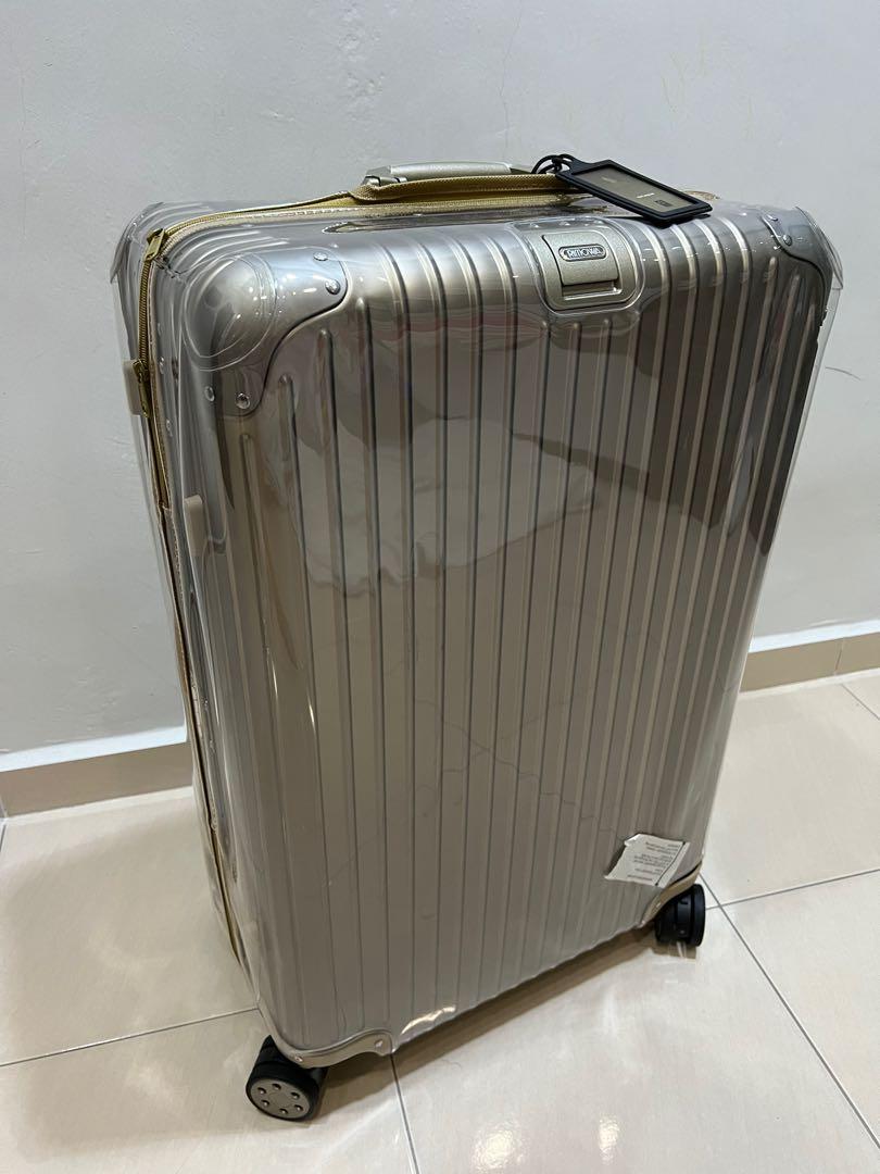 Rimowa Topas titanium Etag, Hobbies & Toys, Travel, Luggage on Carousell
