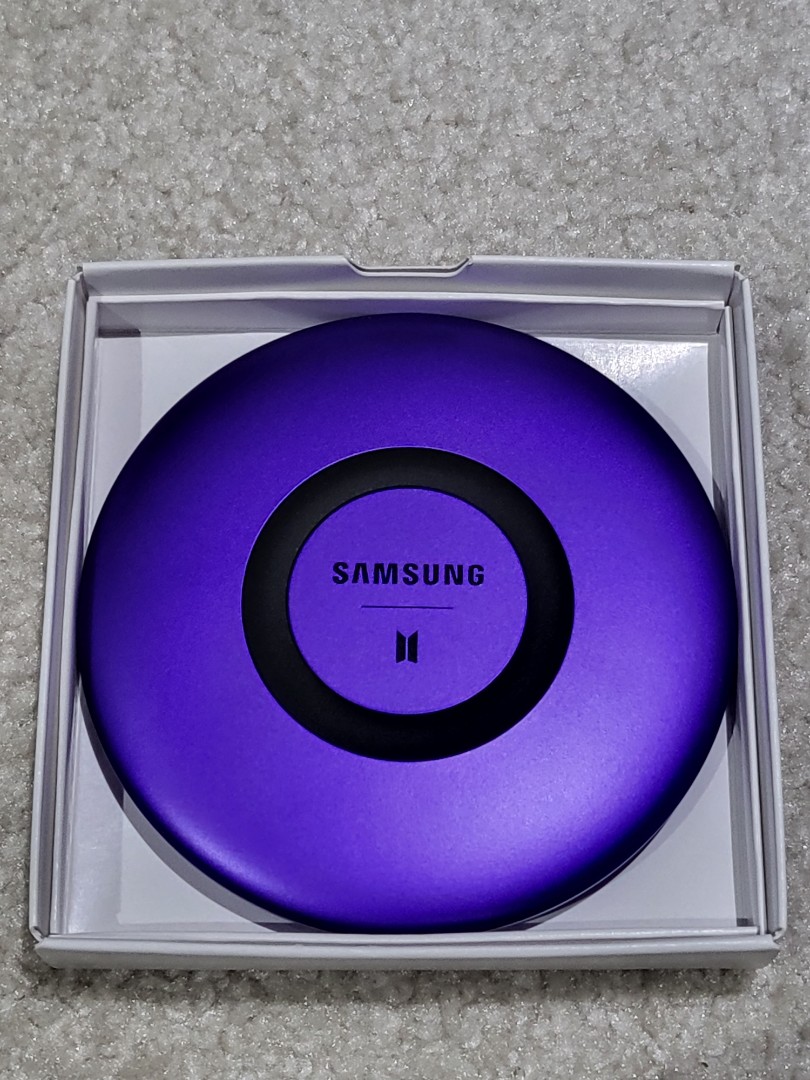 Samsung BTS Wireless Charger, Mobile Phones & Gadgets, Mobile & Gadget ...