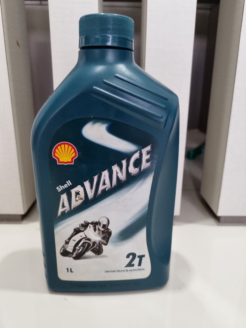 shell advance 2T engine oil, Motorcycles, Motorcycle Accessories on ...