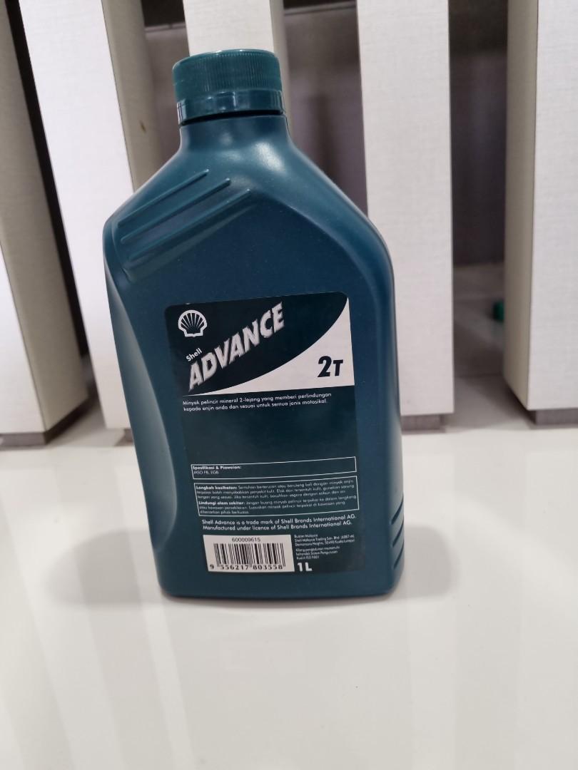 shell advance 2T engine oil, Motorcycles, Motorcycle Accessories on ...