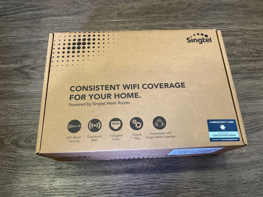 Singtel Mesh Router (Brand New / Single Unit), Computers & Tech, Parts ...