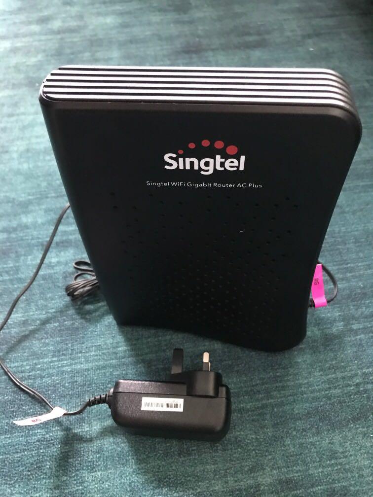Singtel router, Computers & Tech, Parts & Accessories, Networking on ...