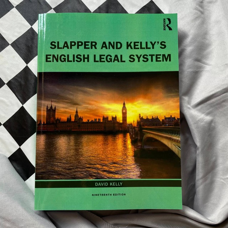 Slapper and Kelly's English Legal System 19th edition, Hobbies & Toys ...