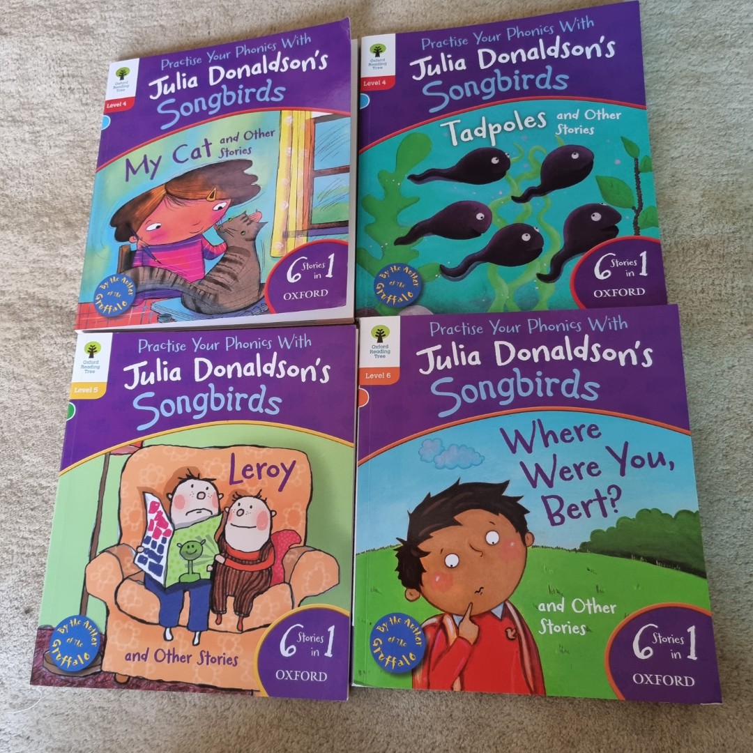 Songbirds Julia Donaldson readers, Hobbies & Toys, Books & Magazines ...