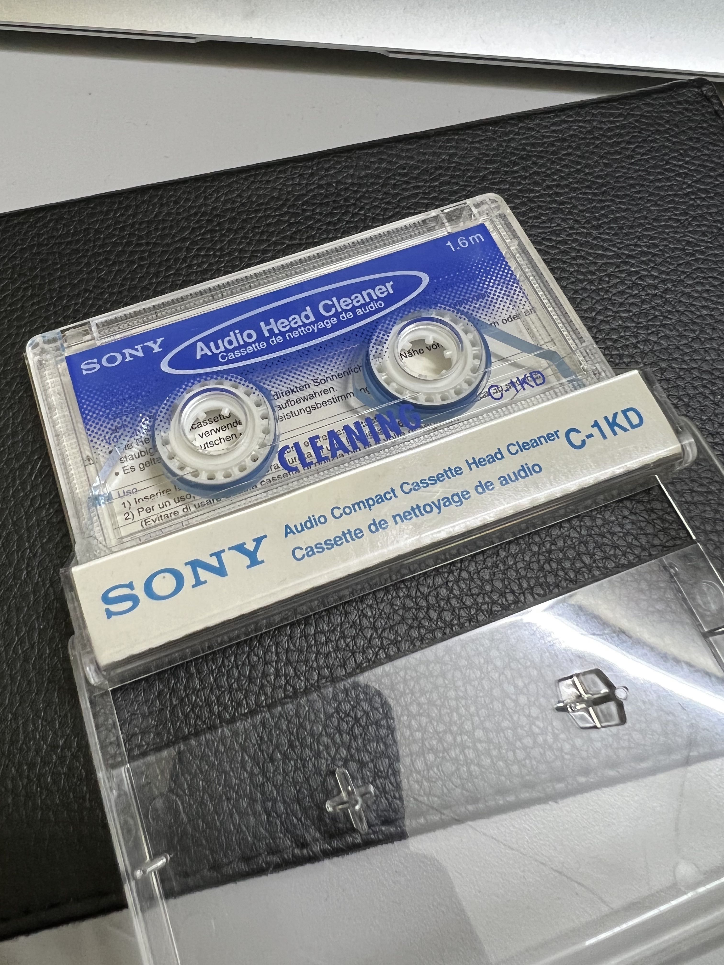 Sony Audio Head Cleaner, Hobbies & Toys, Music & Media, CDs & DVDs on ...