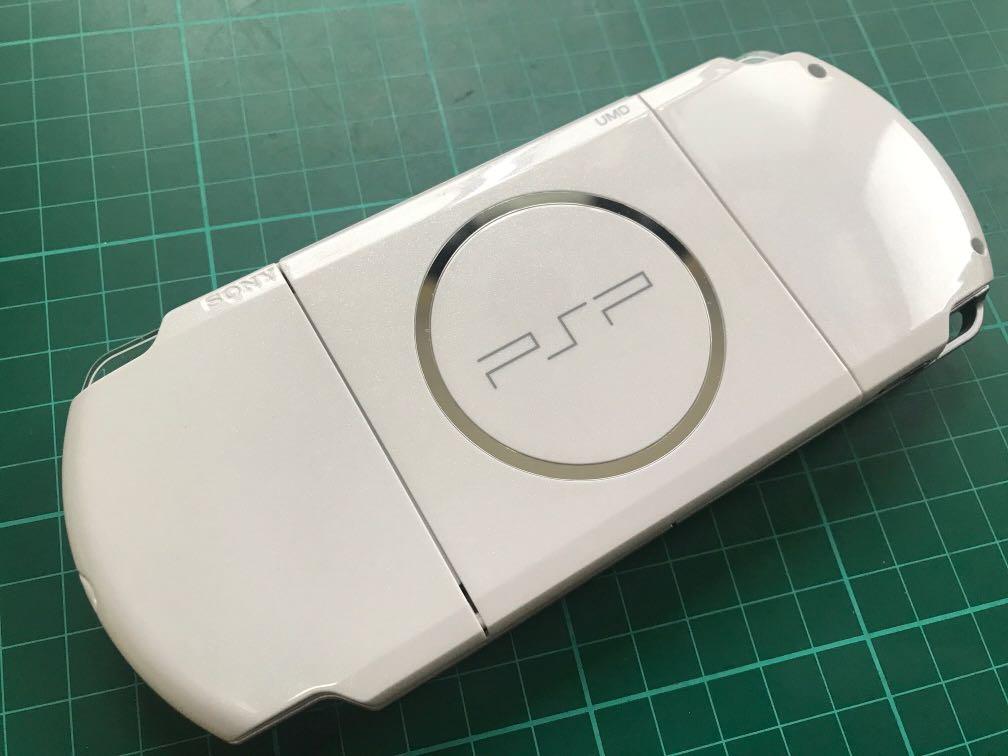 Sony Psp 3000 Slim Pearl White, Video Gaming, Video Game Consoles ...
