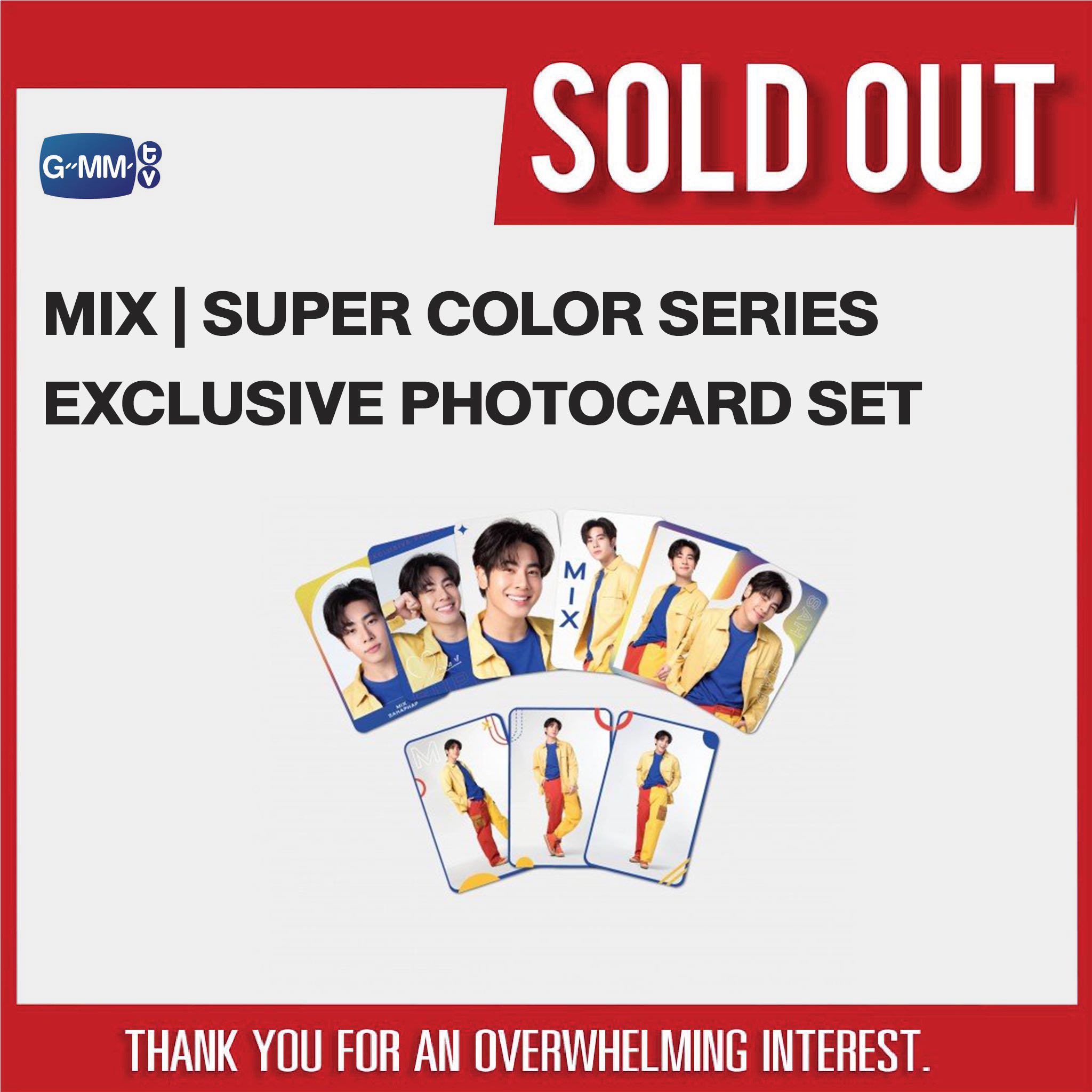 [預訂]Super Color Series Exclusive photocard set - Mix EarthMix GMMTV, 預購 - Carousell