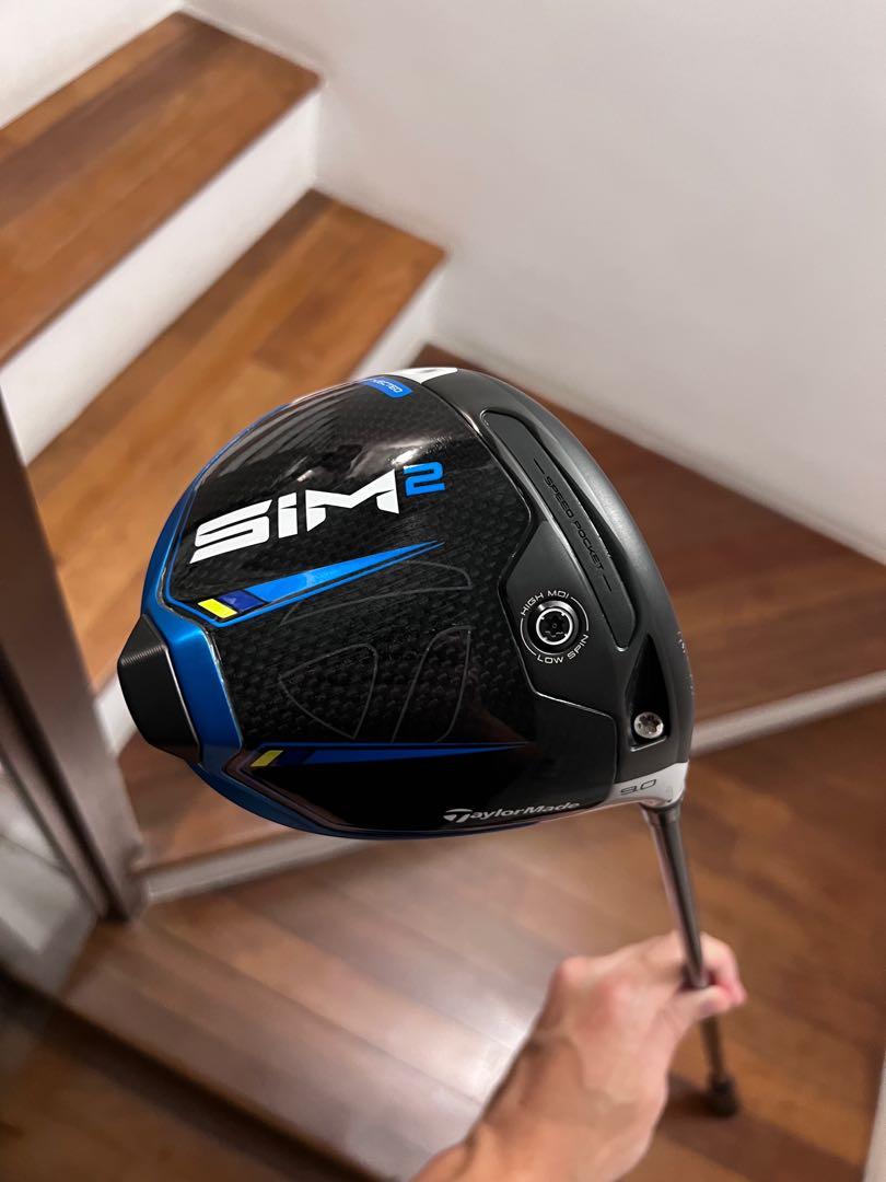 Taylormade SIM2 9 Degree Driver Full Set w Jumbomax Grip, Sports ...