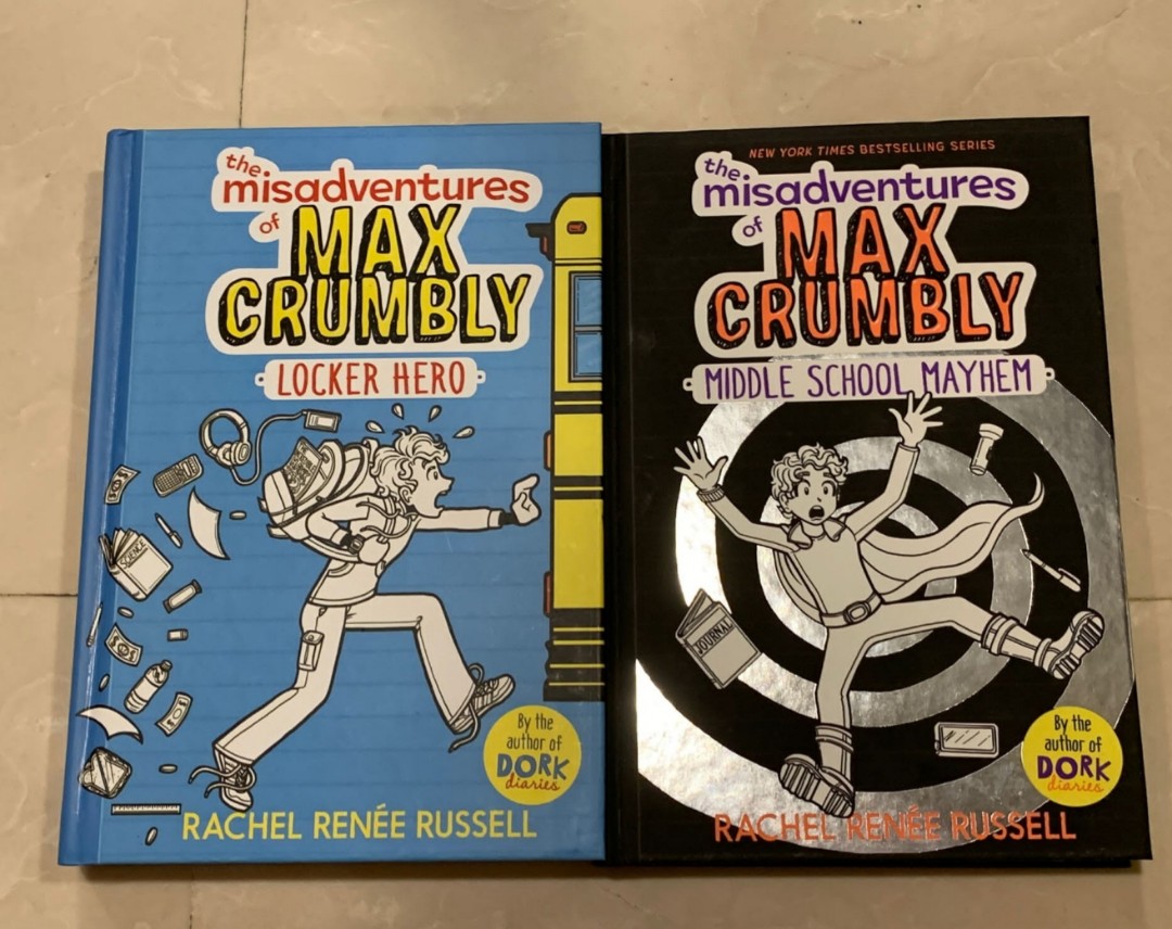 The Misadventures of Max Crumbly by Rachel Renée Russell, Hobbies ...
