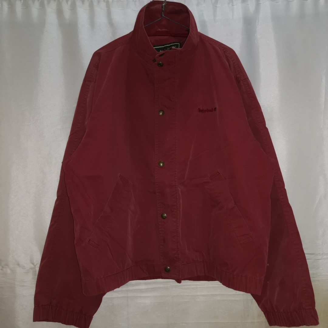 Timberland Detroit/Harrington Jacket (Red) Small L23 x W24, Men's ...