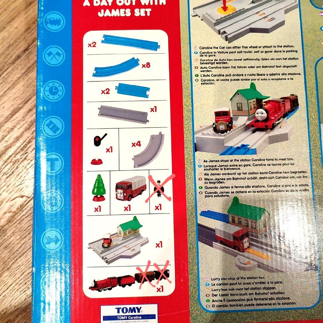 Tomy Tomica World Thomas & Friends 7412 A Day Out With James Set ...
