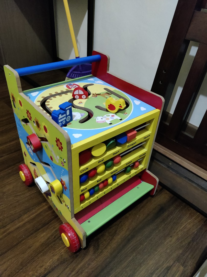 Toytinkr Learning Cart / Push Cart, Babies & Kids, Infant Playtime on ...