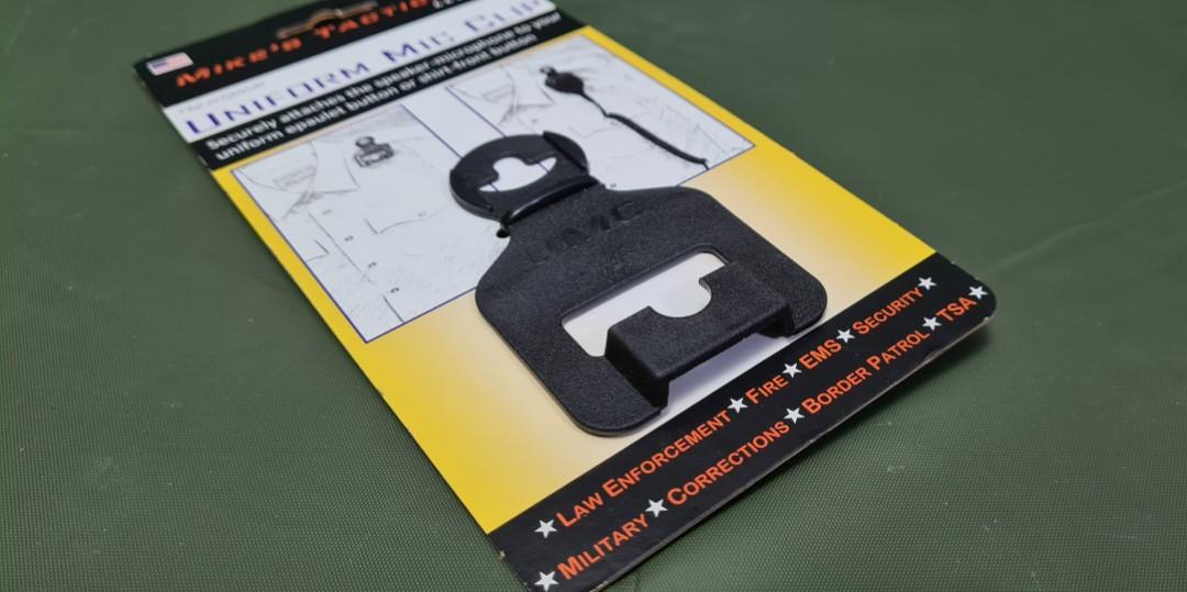 Uniform Mic Clip for Walkie Talkie / Radio Mics (Made in USA), Mobile ...