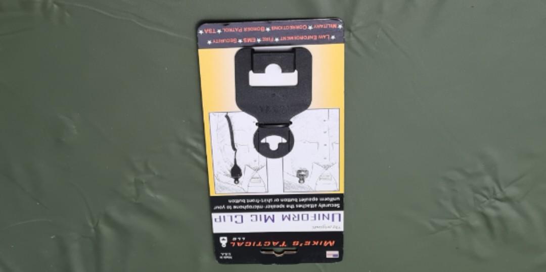 Uniform Mic Clip for Walkie Talkie / Radio Mics (Made in USA), Mobile ...