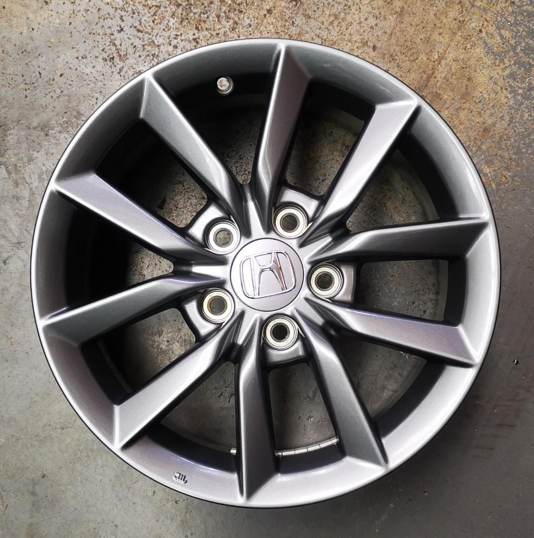 Used 16" Original Honda Rims, Car Accessories, Tyres & Rims on Carousell