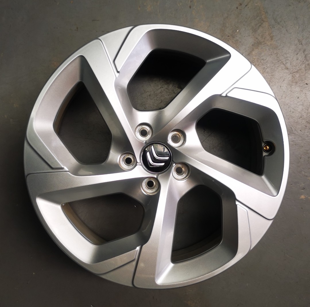 Used 18" Original Citroen Rims, Car Accessories, Tyres & Rims on Carousell