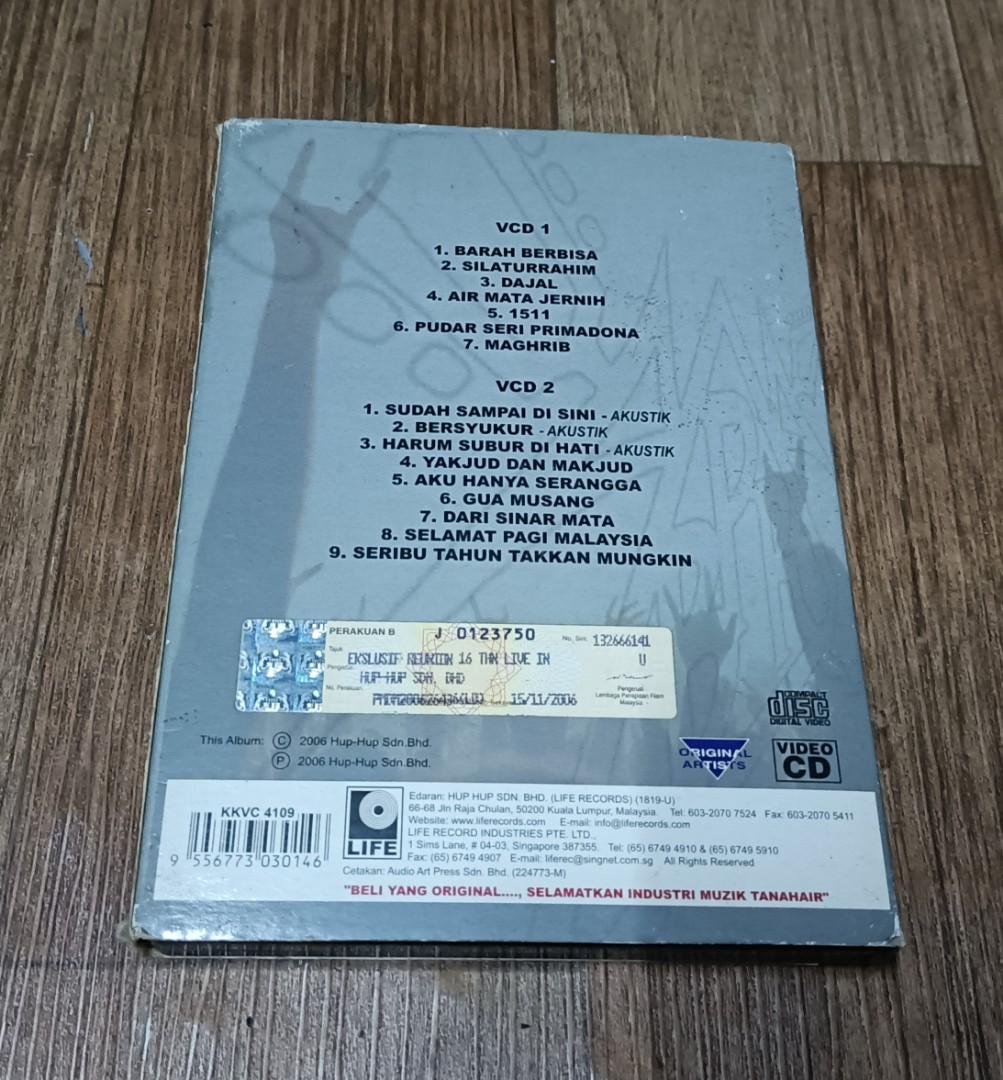 CD VCD BUMI PUTRA ROCKERS @ 2006 HUP HUP (LIFE RECORD) Bumi Putra Rockers.., Hobbies & Toys ...