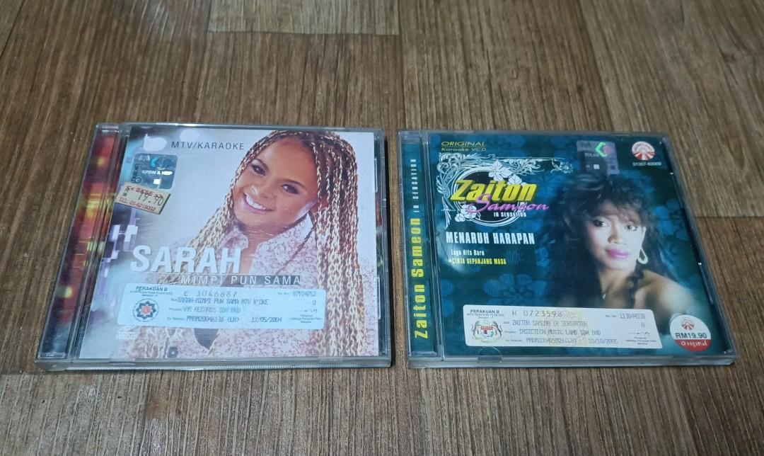CD VCD SITI SARAH DAN ZAITUN SAMEON @ MTV karaoke Penyanyi Malaysia.., Hobbies & Toys, Music ...