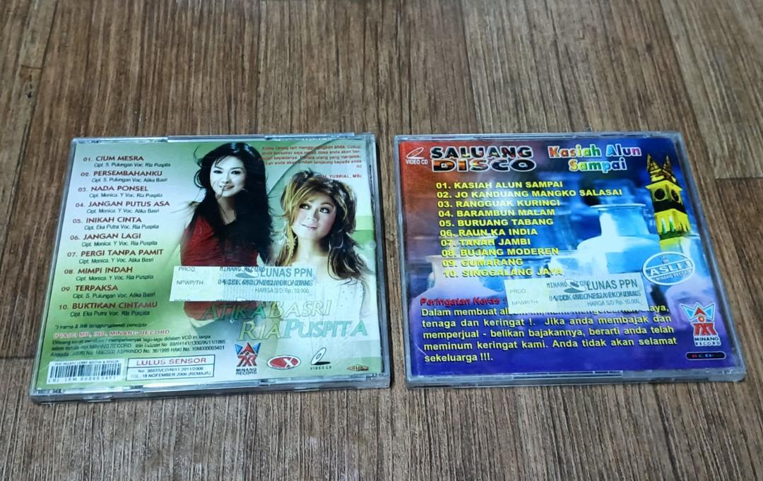 CD VCD DANGDUT @ Penyanyi Indonesia.. Minang Record.., Hobbies & Toys, Music & Media, CDs & DVDs ...