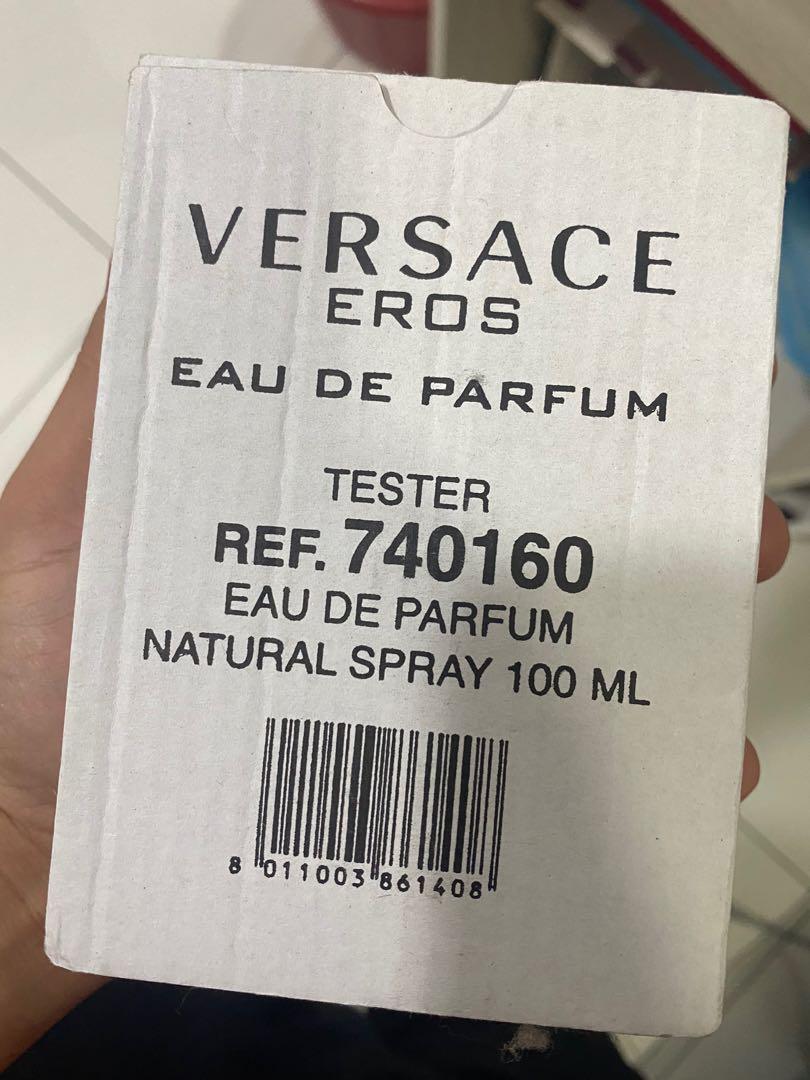 VERSACE EROS EDP ORIGINAL (TESTER UNIT), Beauty & Personal Care ...