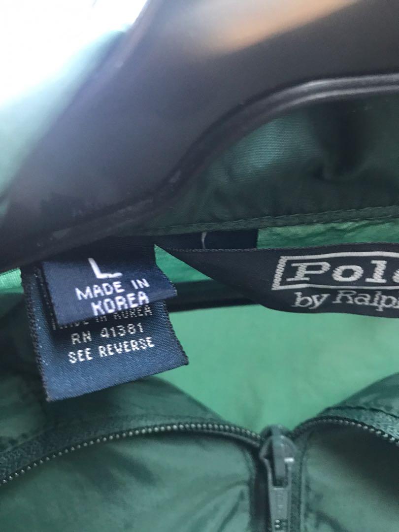 Vintage rl half zip windbreaker, Men's Fashion, Coats, Jackets and ...