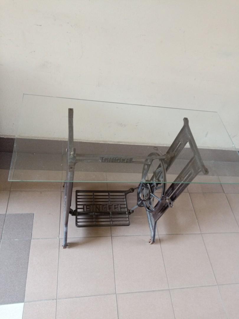 Vintage Singer sewing legs table, Hobbies & Toys, Memorabilia ...
