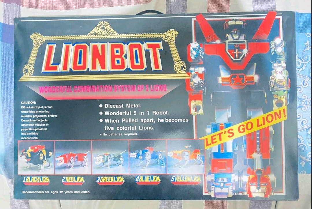 Voltron Lionbot Taiwan Version MISB, Hobbies & Toys, Toys & Games on ...