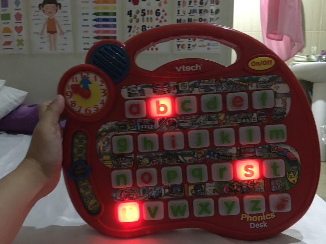 VTECH phonics desk, Babies & Kids, Infant Playtime on Carousell