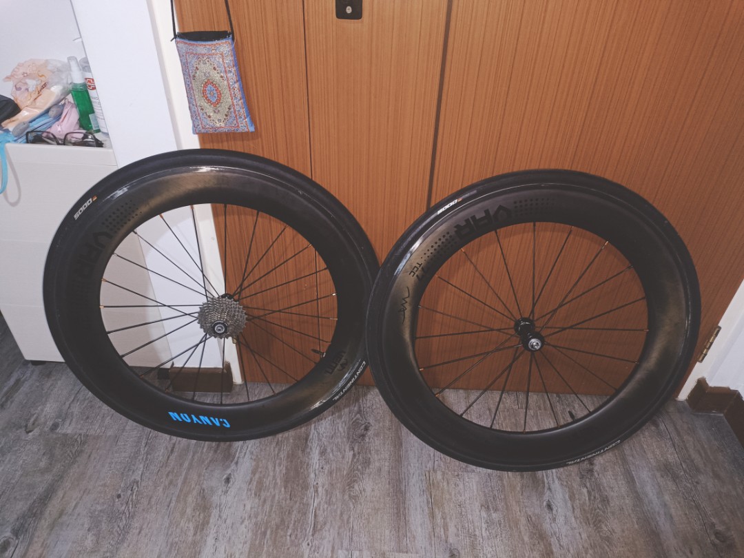 Wheel Angel VAR rim brake wheelset, Sports Equipment, Bicycles & Parts ...