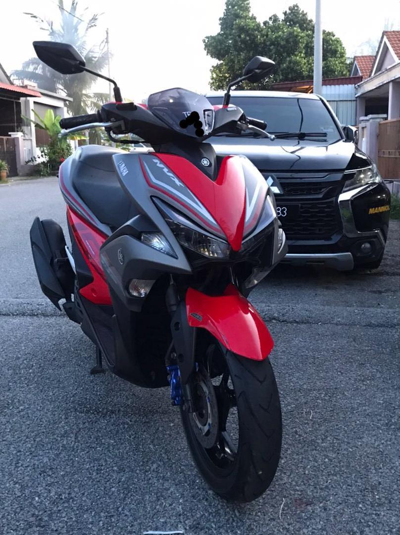 Yamaha nvx scooter, Motorbikes on Carousell