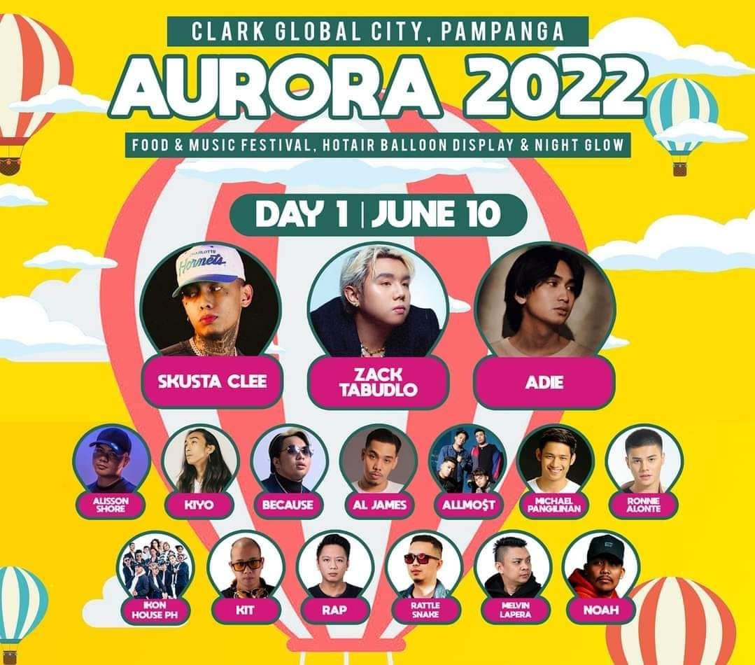 2 VIP AURORA DAY 1 TICKETS, Tickets & Vouchers, Event Tickets on Carousell