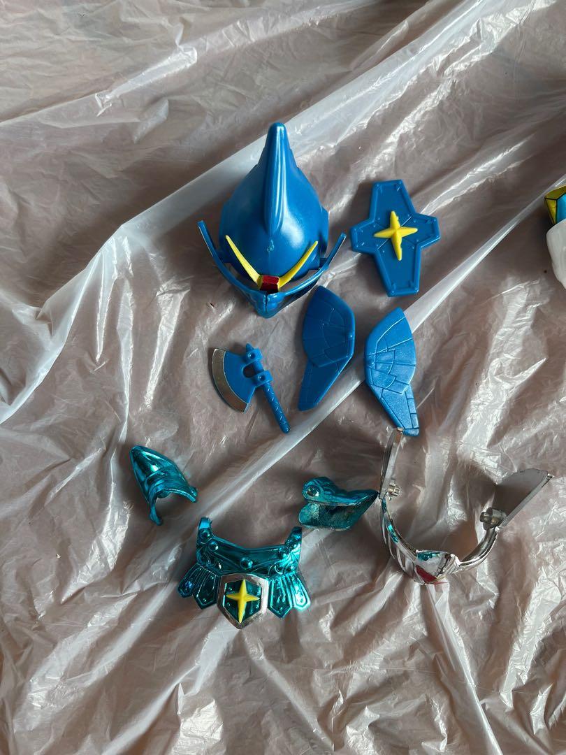 清屋平讓 絕版 已砌 1990年 無盒齊件 Bandai SD BB戰士 072 SDV 神聖騎士高達 全能騎士 Versal Knight 模型 玩具 (盒舊）, 預購 on Carousell