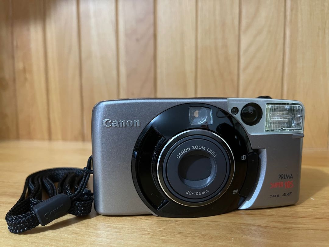 [菲林相機/傻瓜機] [送菲林] Canon Prima Super 105/Sure Shot 105 Zoom (Date ...