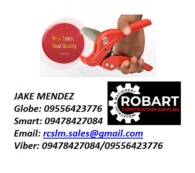 " MCC " PVC PIPE CUTTER, Commercial & Industrial, Construction Tools ...
