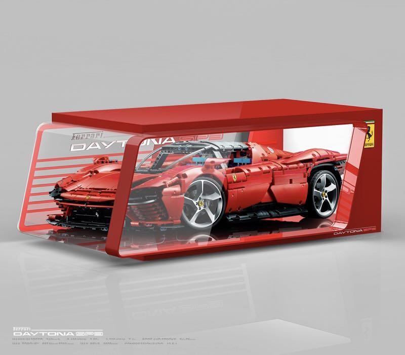 Acrylic display case for LEGO 42143 Ferrari Daytona SP3, Hobbies & Toys ...